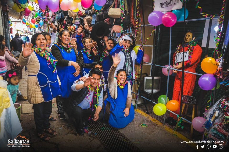 Compadres in Cusco: 5 photos to enjoy the Carnival festivity