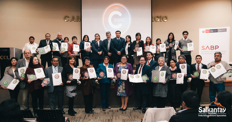 CERTIFICATION TO THE APPLICATION OF GOOD PRACTICES - Mincetur