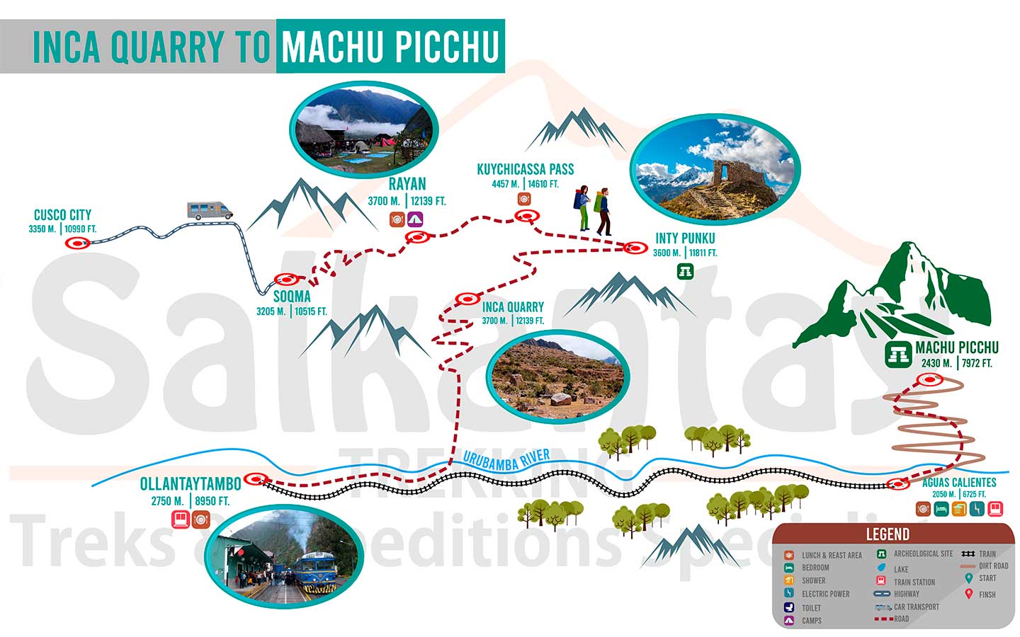 INCA QUARRY TRAIL | Inca Quarry Trail to Machu Picchu 4 Days
