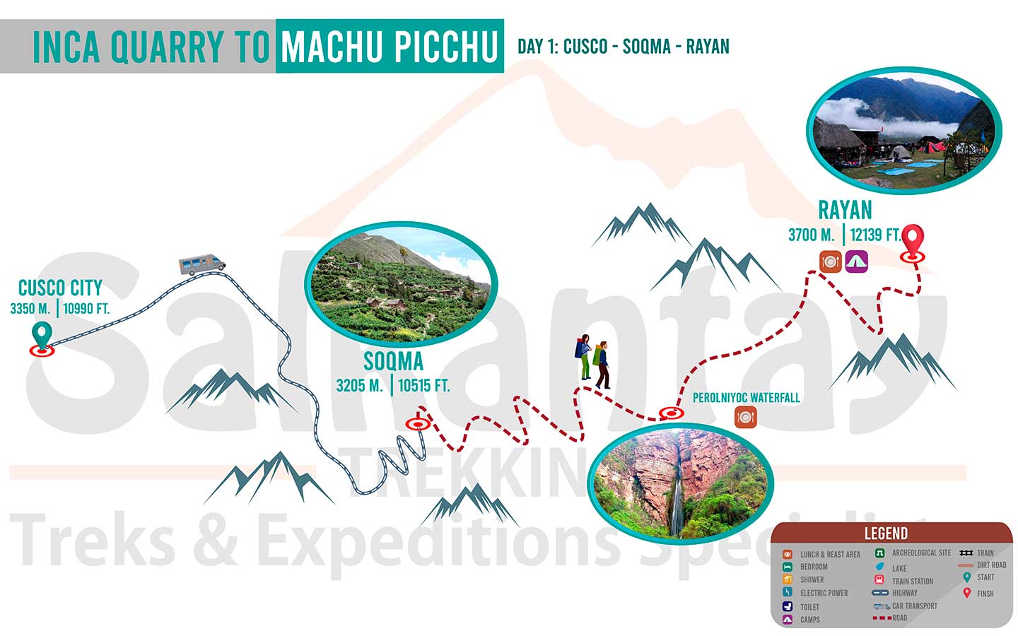 INCA QUARRY TRAIL | Inca Quarry Trail to Machu Picchu 4 Days
