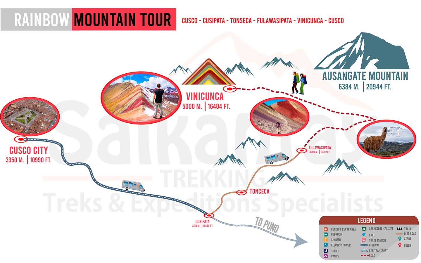 RAINBOW MOUNTAIN FULL DAY TOUR FROM CUSCO | Rainbow Mountain Cusco Peru
